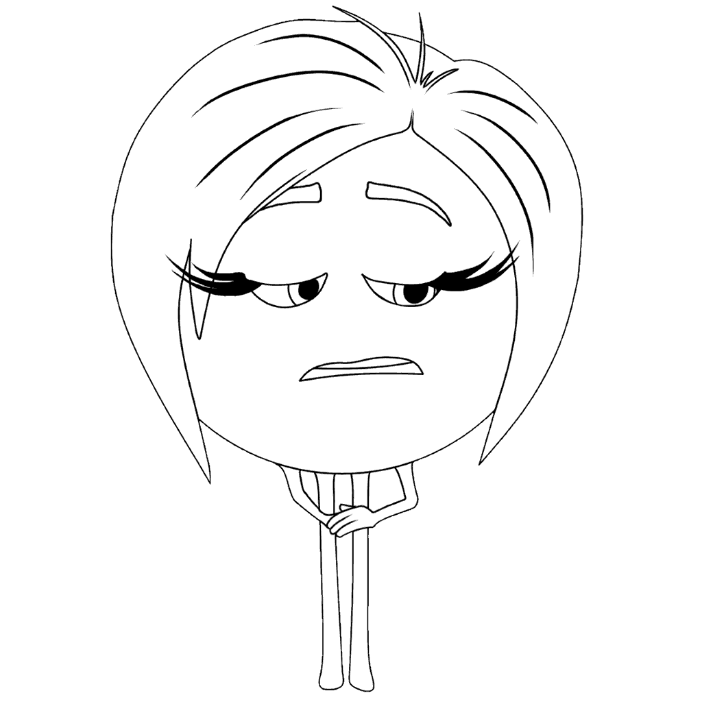 20 Amazing The Emoji Movie Coloring Pages