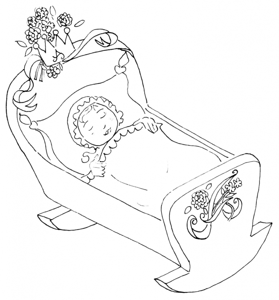 Cute And Latest Baby Coloring Pages