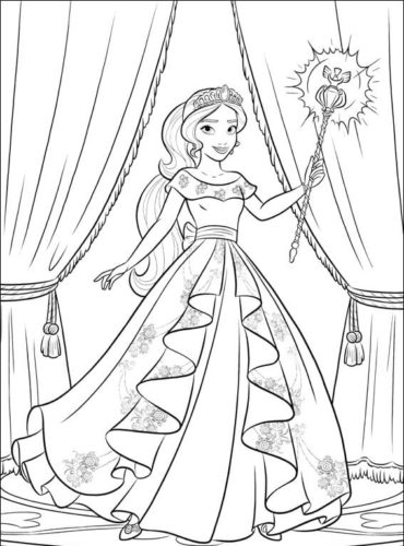 40 Printable Elena Of Avalor Coloring Pages