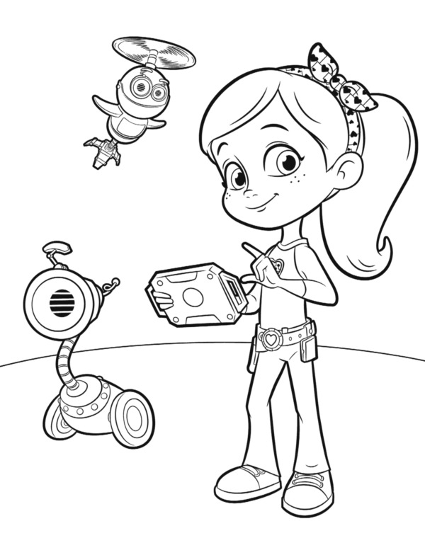 20 Printable Rusty Rivets Coloring Pages