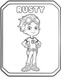 20 Printable Rusty Rivets Coloring Pages