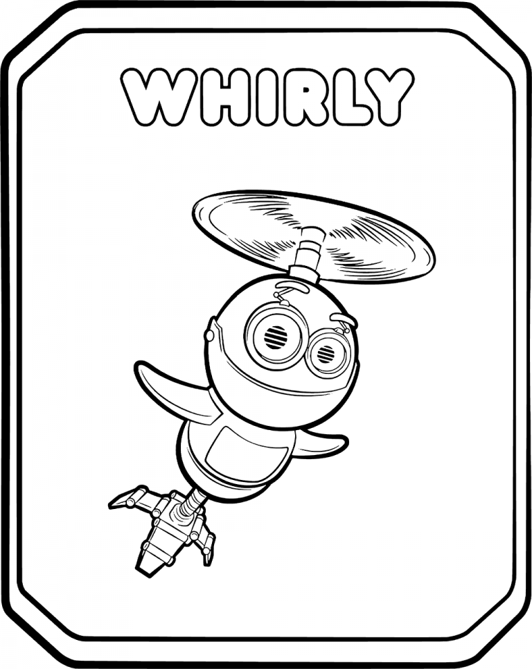 20 Printable Rusty Rivets Coloring Pages