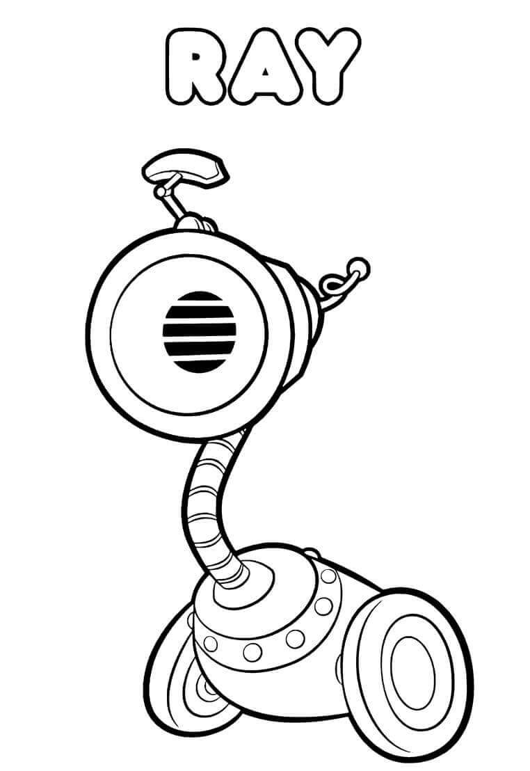 20 Printable Rusty Rivets Coloring Pages