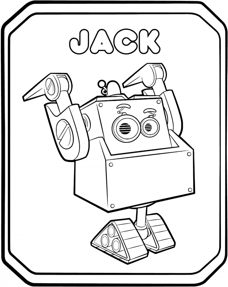 20 Printable Rusty Rivets Coloring Pages