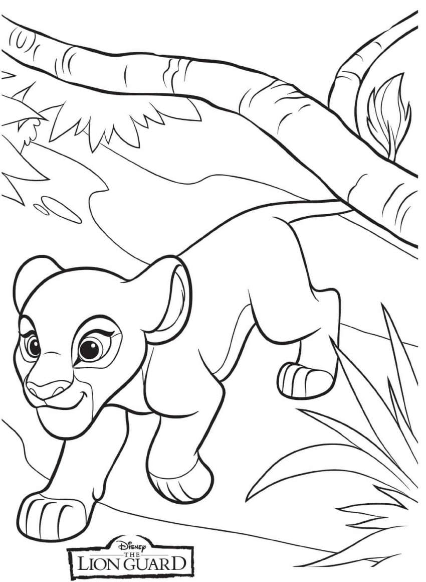 20 Printable The Lion Guard Coloring Pages