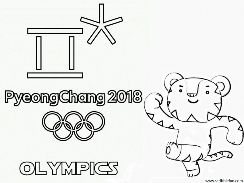 Free Printable Winter Olympics Coloring Pages