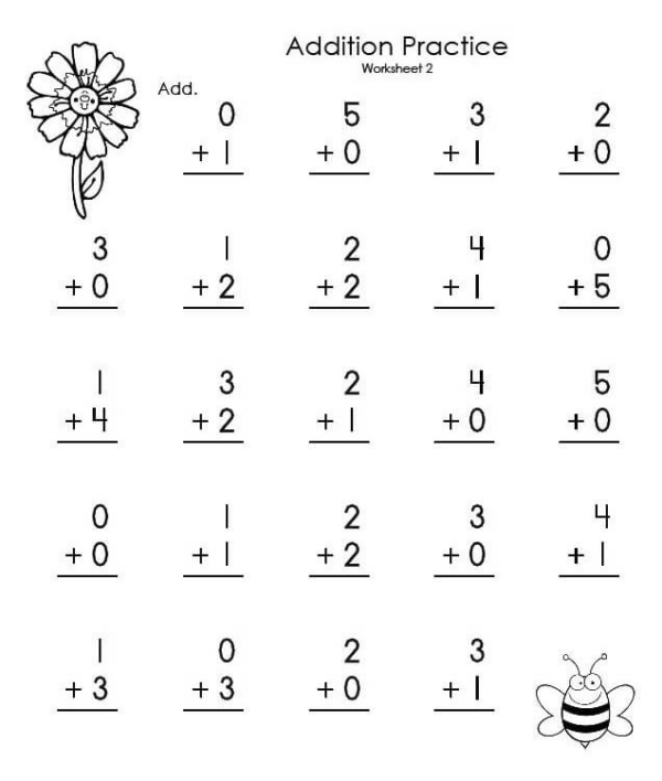 Free Printable Kindergarten Math Worksheets