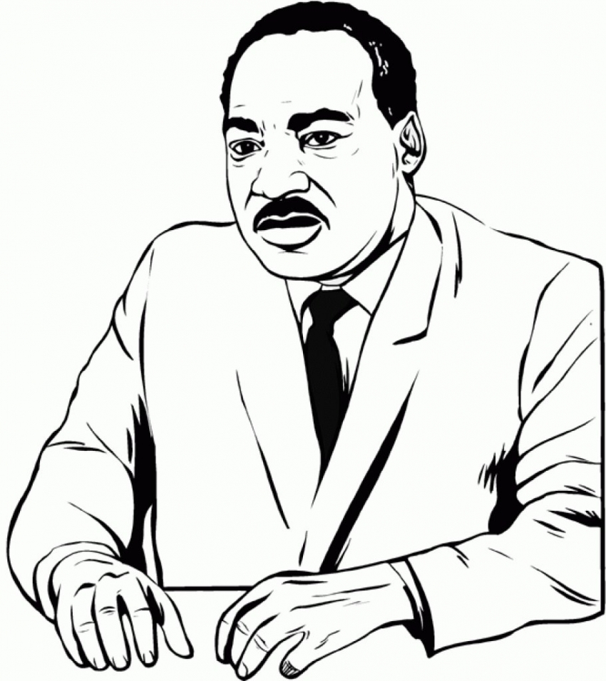 Free Printable Martin Luther King Jr Day (MLK Day) Coloring Pages
