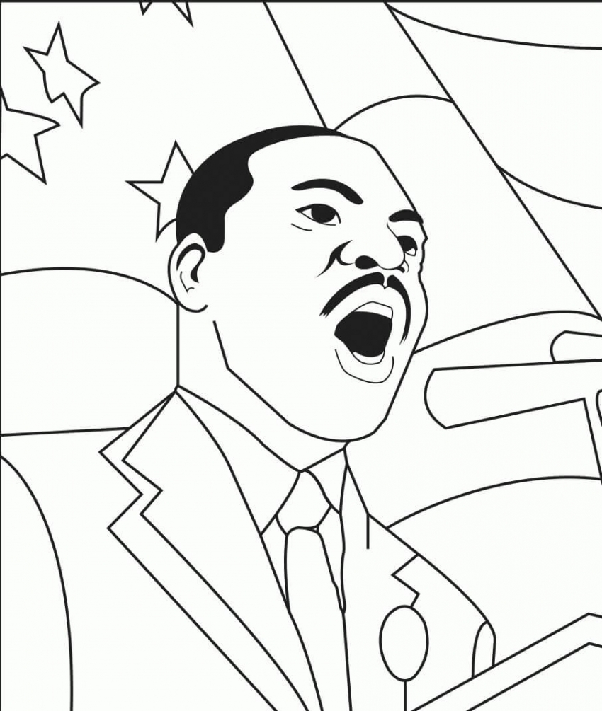 Free Printable Martin Luther King Jr Day (MLK Day) Coloring Pages