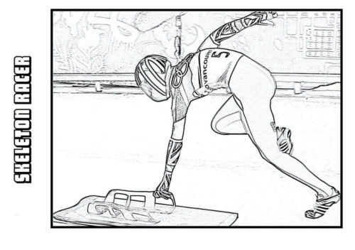 Free Printable Winter Olympics Coloring Pages