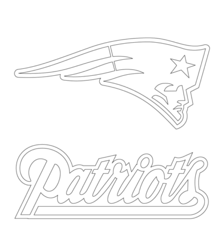 11 Free Printable New England Patriots Coloring Pages – ScribbleFun