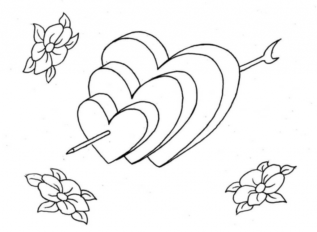 35 Free Printable Heart Coloring Pages
