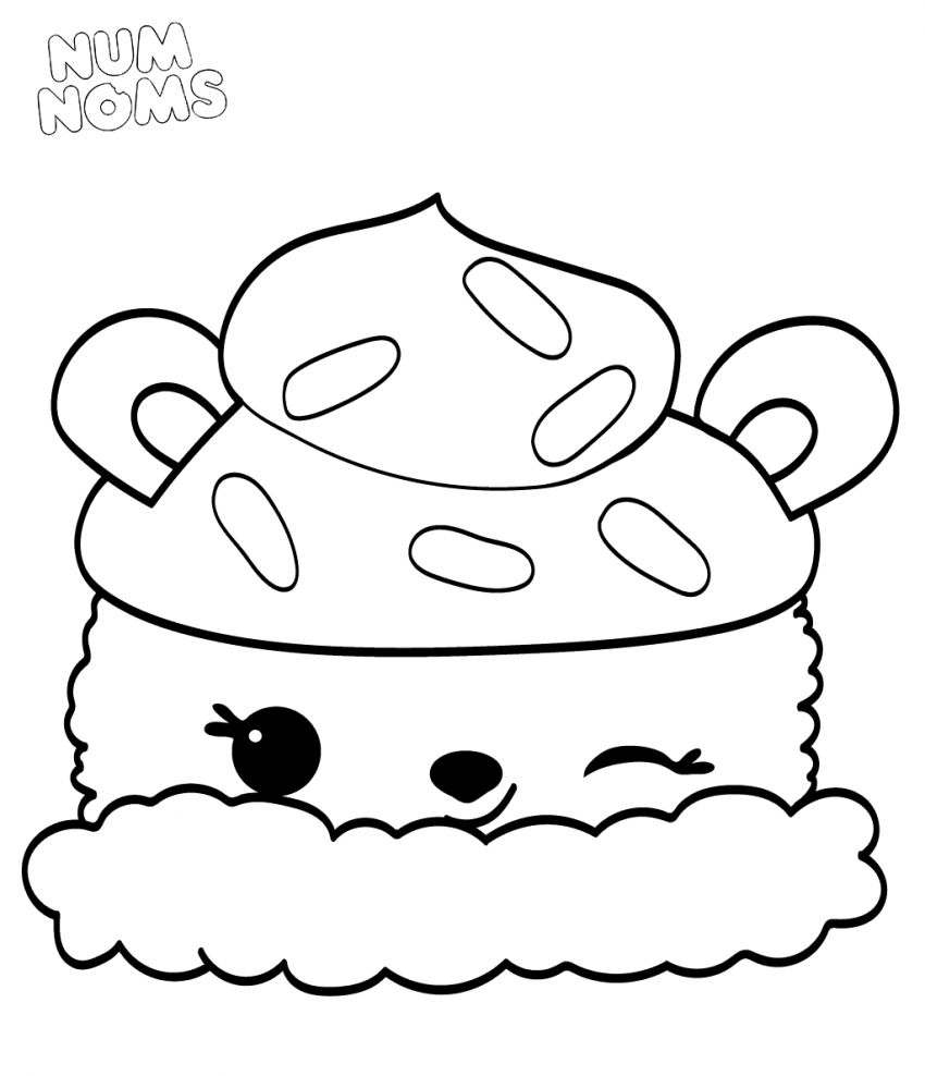20 Free Printable Num Noms Coloring Pages