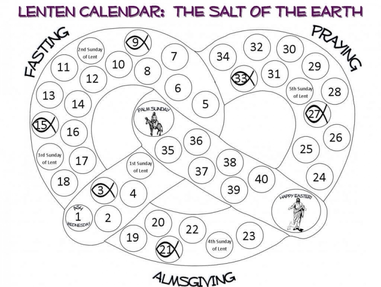 Free Printable Lent Coloring Pages