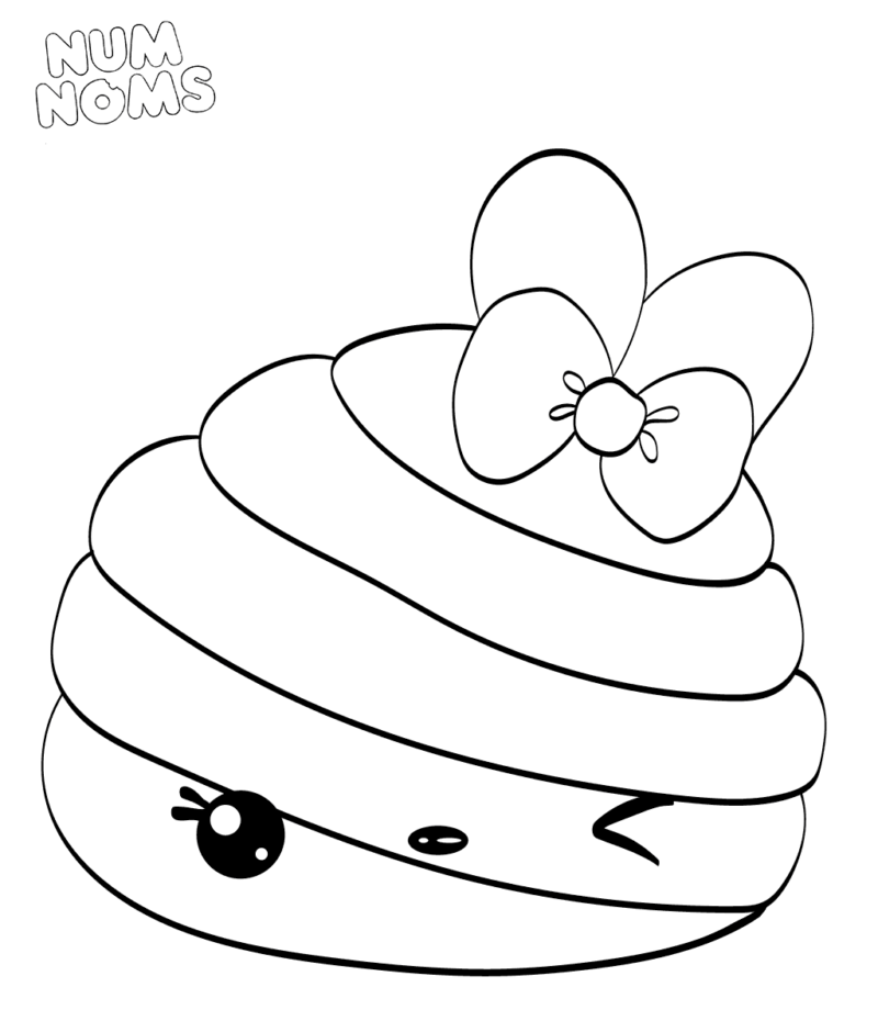 20 Free Printable Num Noms Coloring Pages