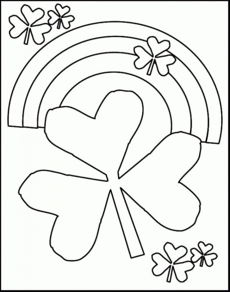Free Printable St. Patrick’s Day Coloring Pages