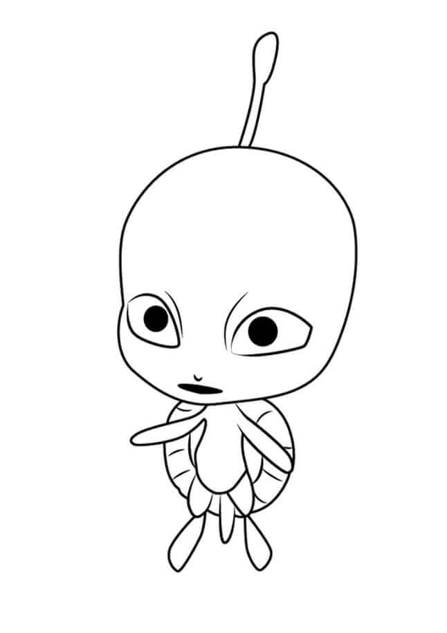 Free Printable Miraculous Ladybug And Cat Noir Coloring Pages