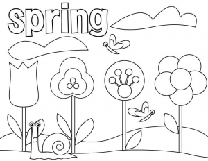 35 Free Printable Spring Coloring Pages
