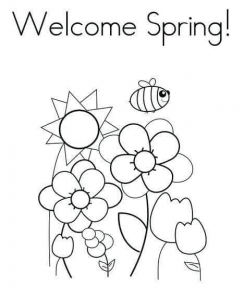 35 Free Printable Spring Coloring Pages