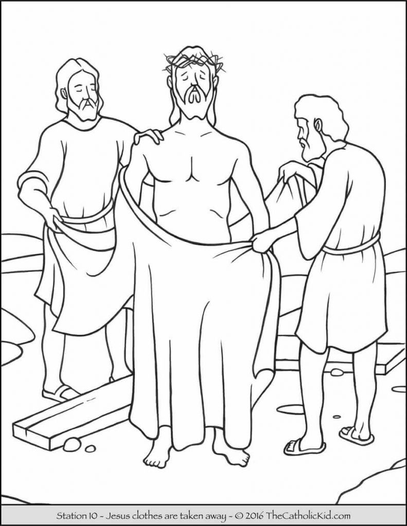 20 Free Printable Good Friday Coloring Pages