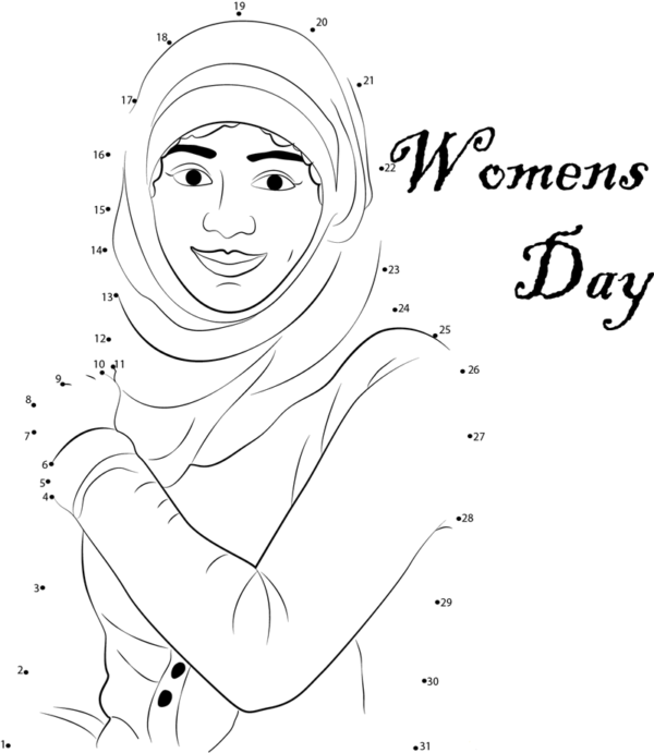 15 Free Printable International Women’s Day Coloring Pages