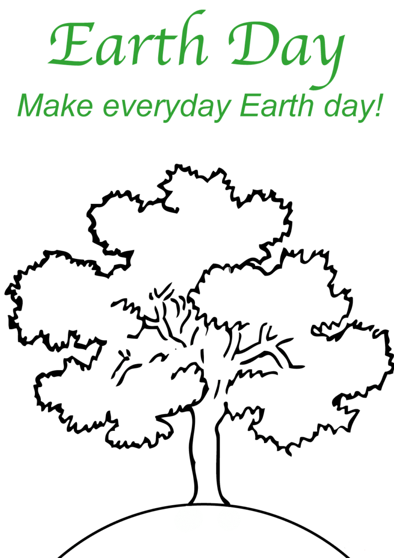35 Free Printable Earth Day Coloring Pages