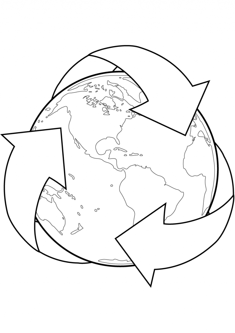 35 Free Printable Earth Day Coloring Pages
