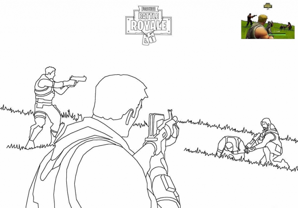 34 Free Printable Fortnite Coloring Pages
