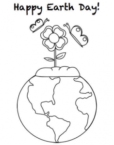 35 Free Printable Earth Day Coloring Pages
