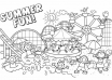 36 Free Printable Summer Coloring Pages
