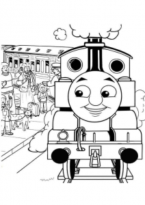 30 Free Printable Thomas the Train Coloring Pages