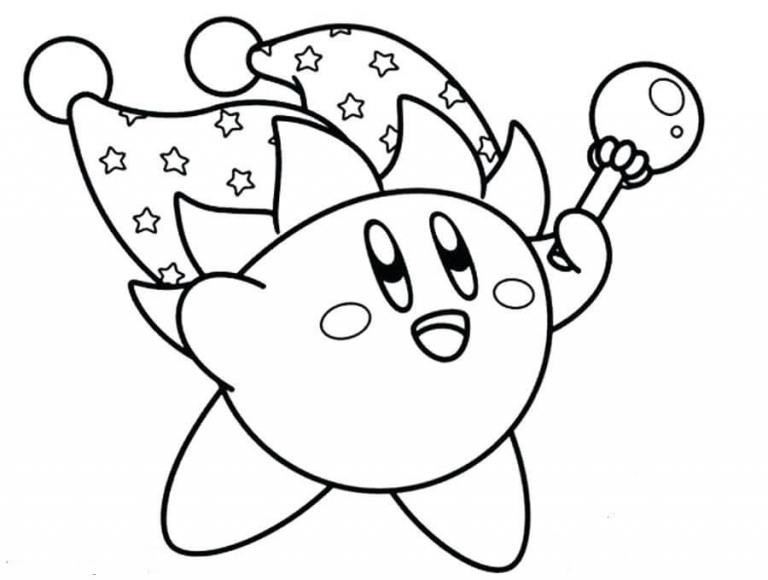 20 Free Printable Kirby Coloring Pages – ScribbleFun