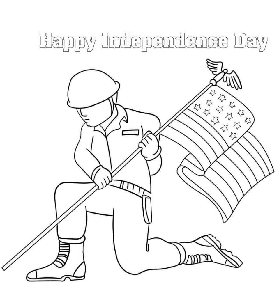 Free Printable 4th Of July Coloring Pages