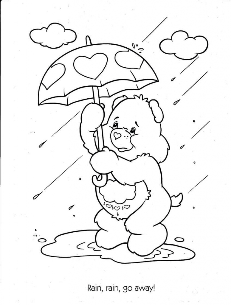 35 Free Printable Rainy Day Coloring Pages