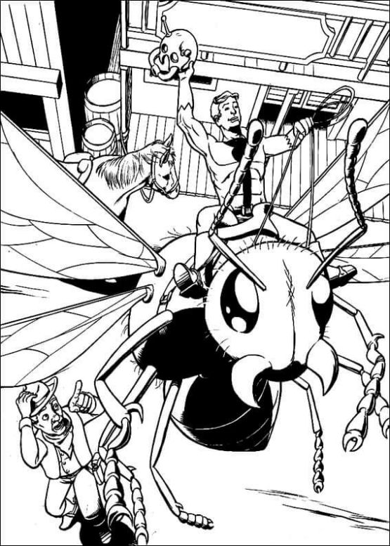 Free Printable Ant Man Coloring Pages