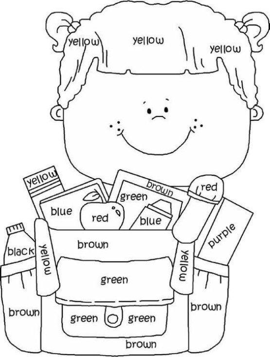 35 Free Printable Back To School Coloring Pages