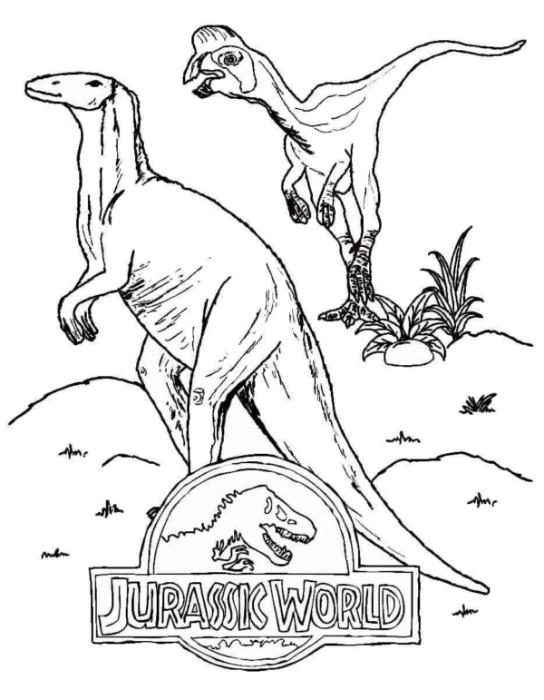 Free Printable Jurassic World Coloring Pages