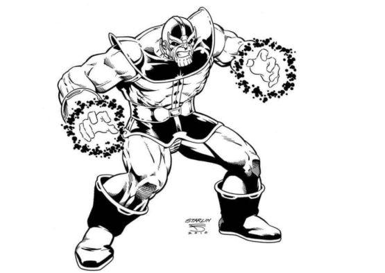 15 Free Printable Thanos Coloring Pages