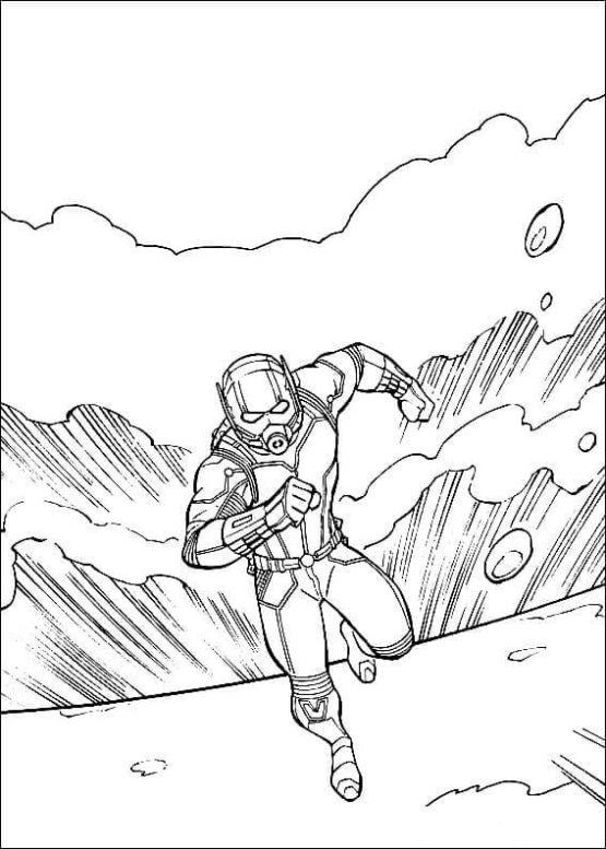 Free Printable Ant Man Coloring Pages
