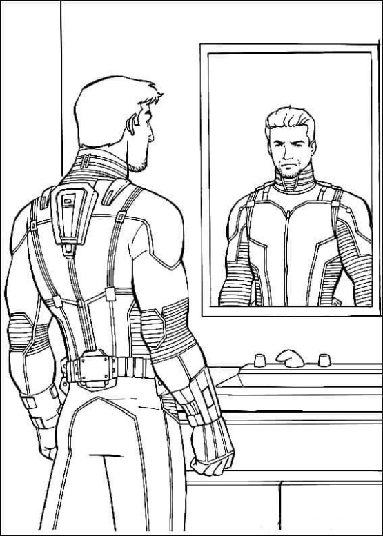 Free Printable Ant Man Coloring Pages