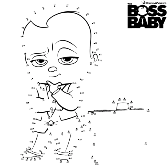 15 Free Printable The Boss Baby Coloring Pages