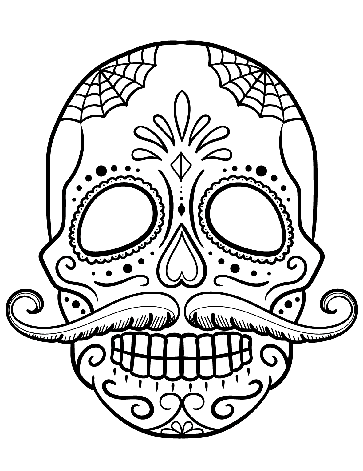 Printable Sugar Skull Printable Word Searches