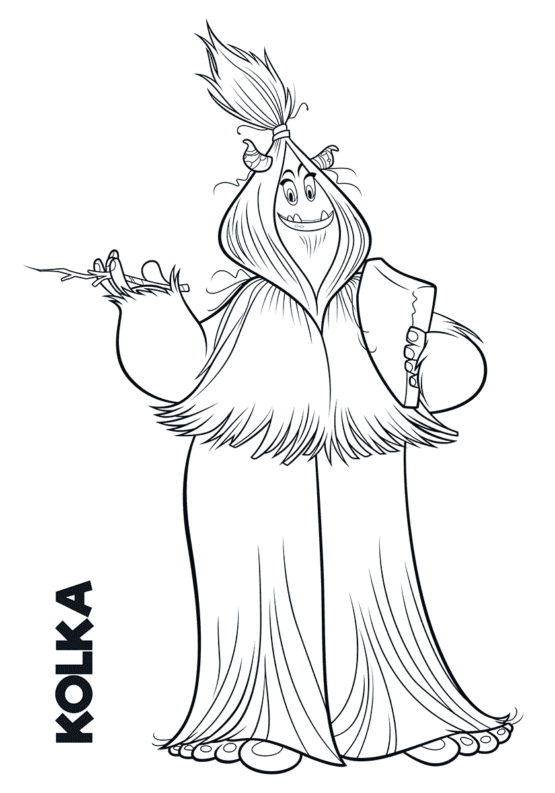 Smallfoot Coloring Pages