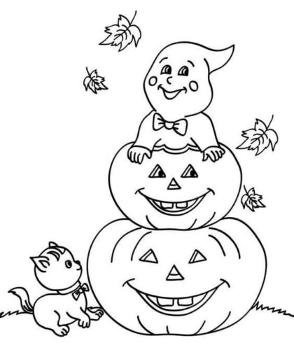30 Free Printable Jack O Lantern Coloring Pages