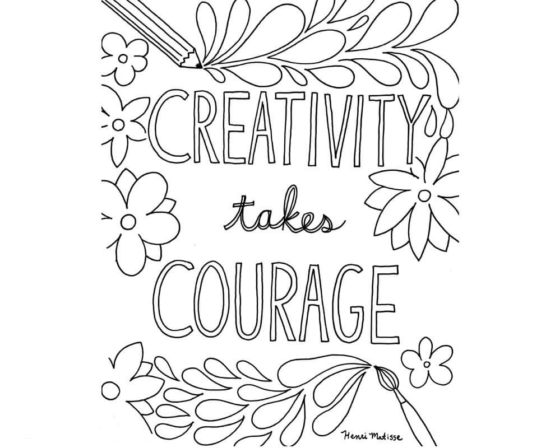20 Free Printable Growth Mindset Coloring Pages