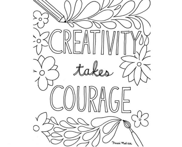 20 Free Printable Growth Mindset Coloring Pages