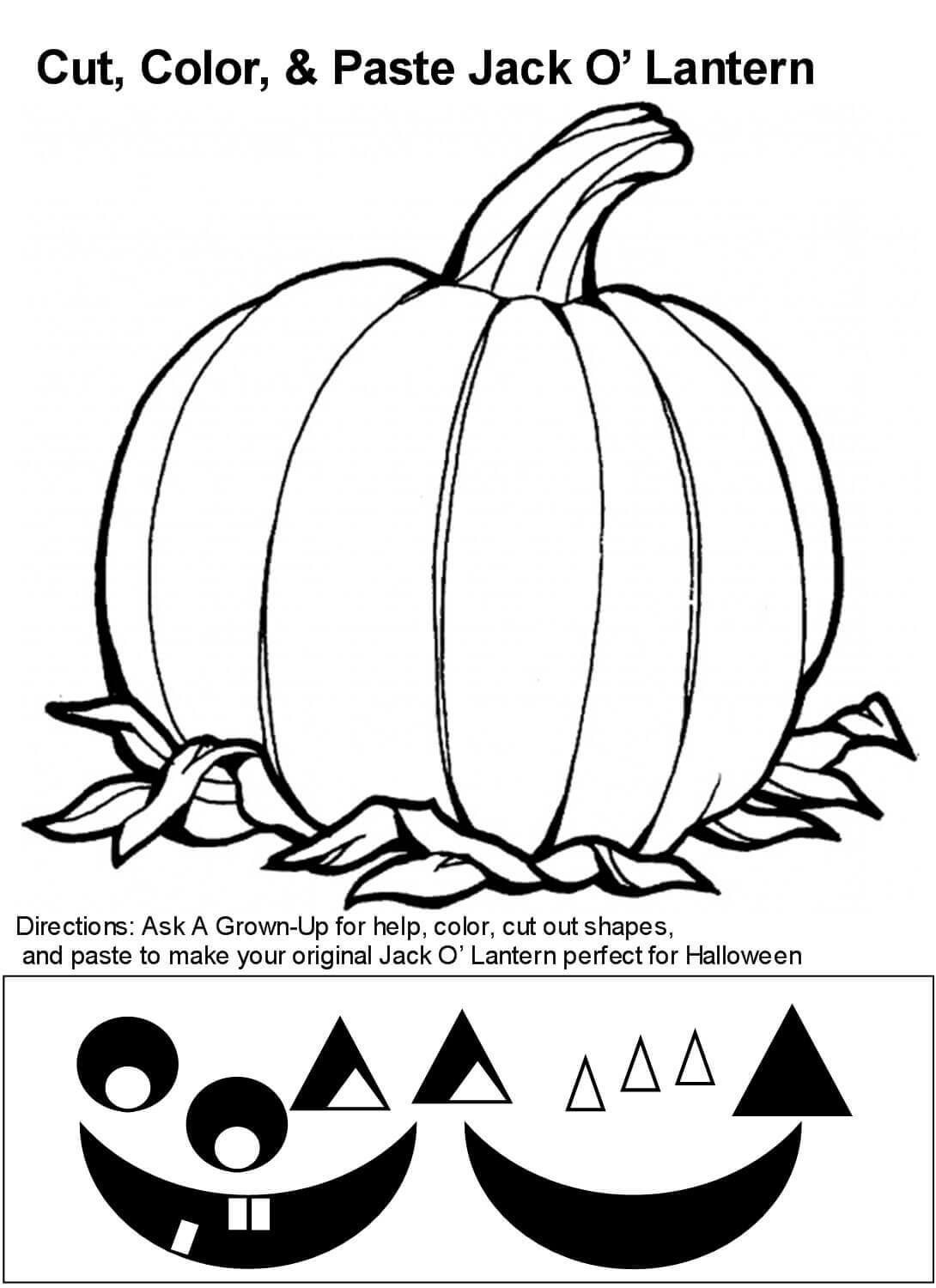 Jack O Lantern Coloring Sheet Coloring Pages Jack O Lantern Coloring Sheet Coloring Pages