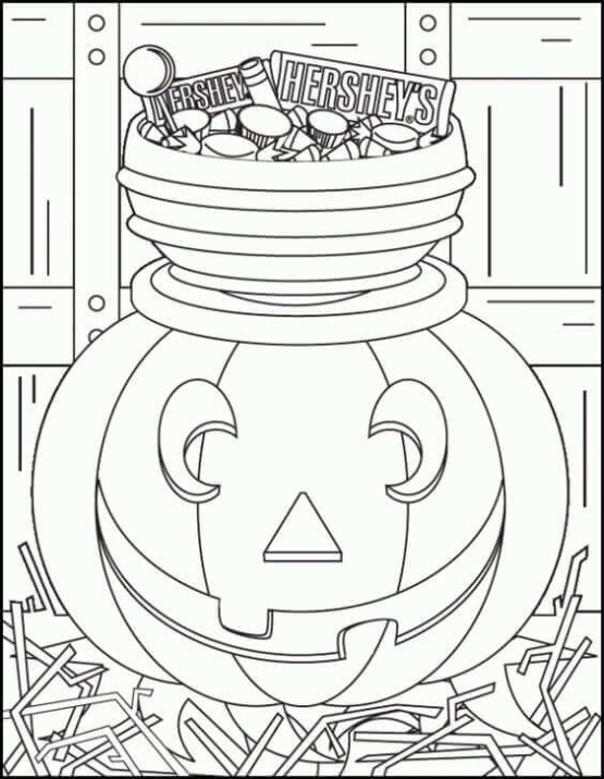30 Free Printable Jack O Lantern Coloring Pages