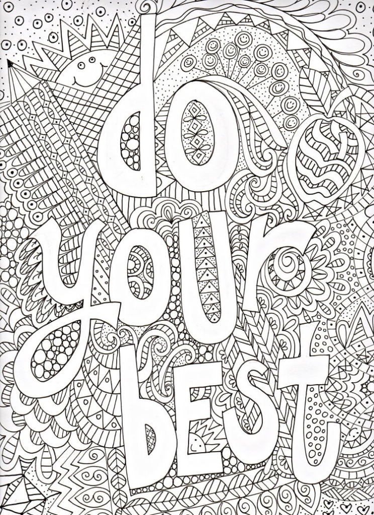 20 Free Printable Growth Mindset Coloring Pages
