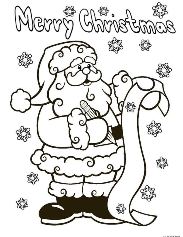 20 Free Christmas Advent Coloring Pages To Print